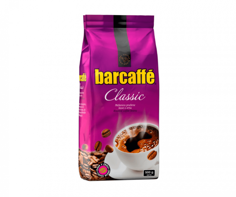 KAVA BARCAFFE CLASSIC zrno 500g – Spletna trgovina Income Pro d.o.o.