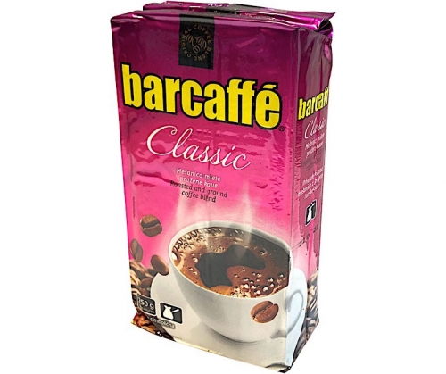 KAVA BARCAFFE CLASSIC mleta 250g VAK – Spletna trgovina Income Pro d.o.o.